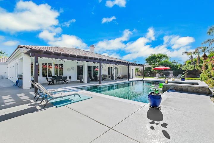 Desert River 5br/4ba Pool Home - Indio, CA