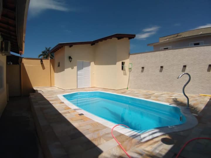 Casa De Praia Condominio 200m Praia De Massaguaçu - Caraguatatuba