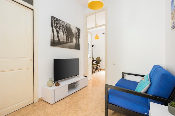 Bright & Spacious Apartment Terrace - Barcelona