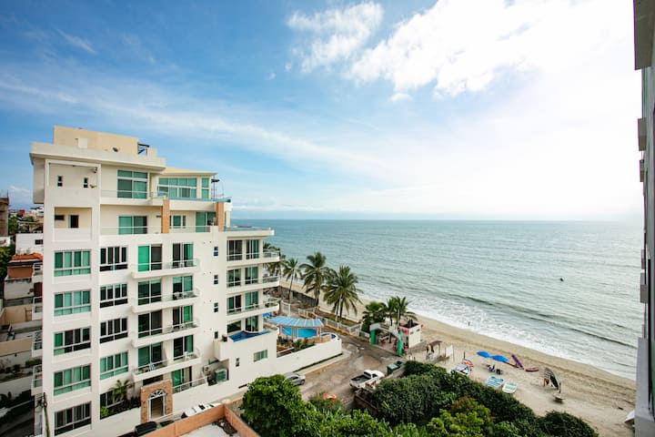 Cómodo Y Lujoso Dpto. En Bucerias A Pie De Playa - Bucerias