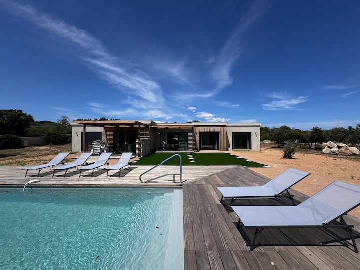Maison Neuve Avec Piscine Bonifacio - Bonifacio