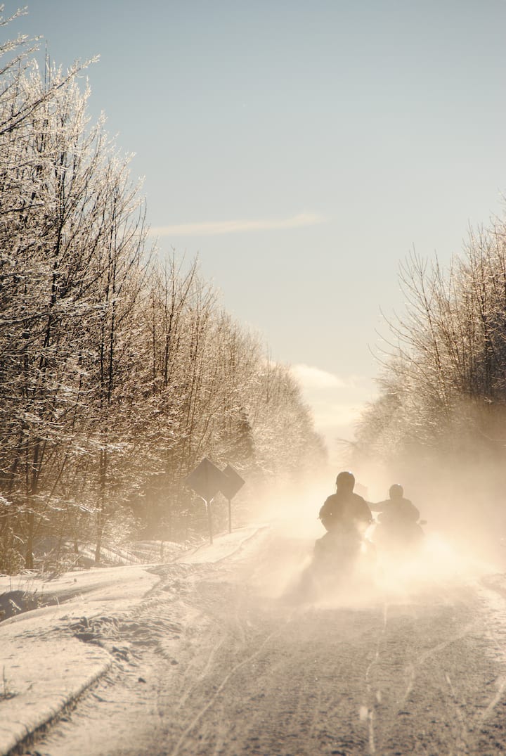 Ski Country Cabin In Winter - Orillia