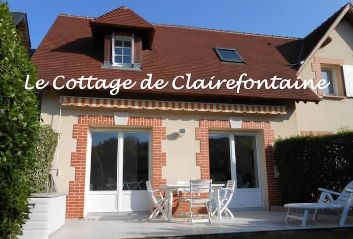 Maison Dans Domaine Avec Piscine Et Tennis - Villers-sur-Mer