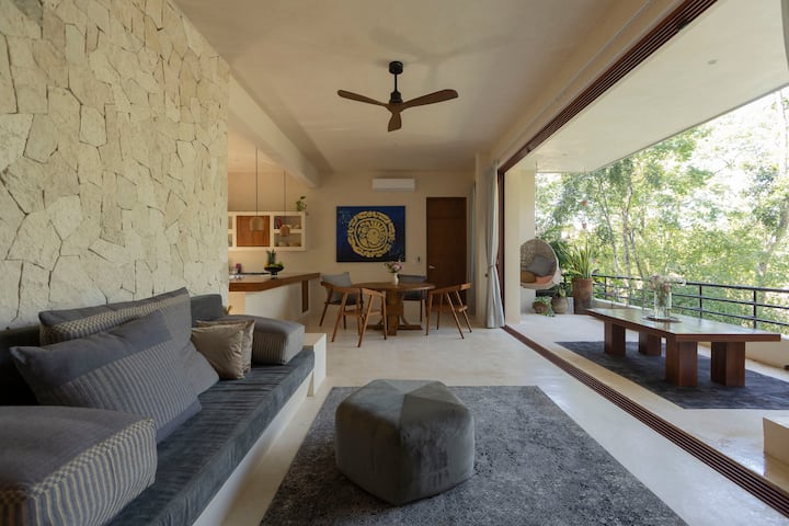 Jungle Hideaway: Jacuzzi King Beds | & Pool Views - Tulum