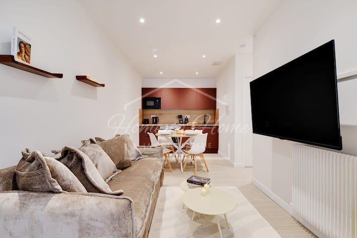 Le Burgundy Mood | 2 Pièces | Rénovation Premium - Boulogne-Billancourt