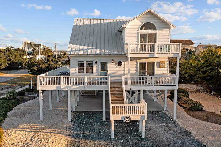 New Renovations, Life Is Good Topsail Beach! - Topsail Beach, NC