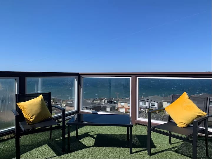 Ocean View Oasis Retreat - デーリー・シティ, CA