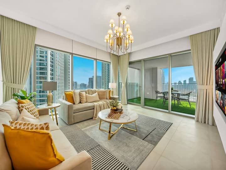 Kensington 3br+maid Burj View & Dubai Mall Linked! - Dubaï