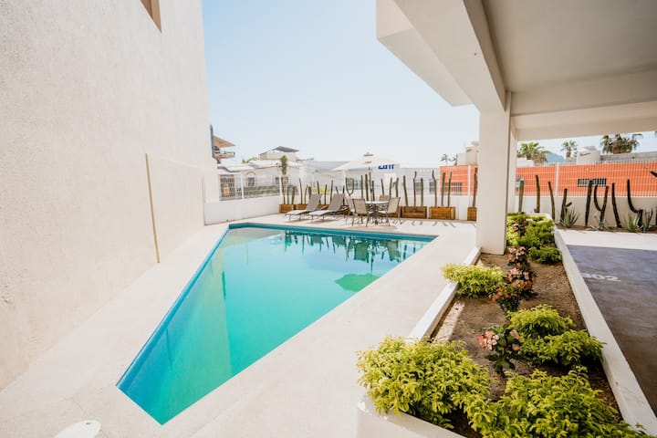 Centrally Located 2 Br New Downtown 5min Pool - Cabo San Lucas