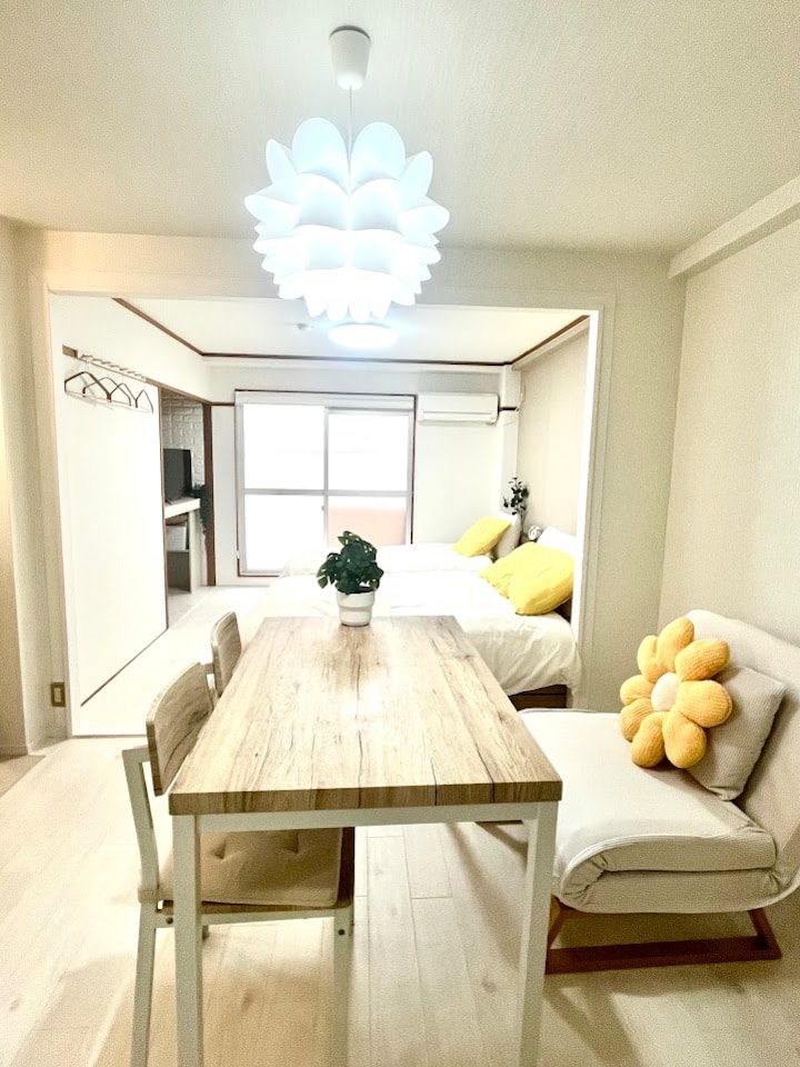 New Open 鶴橋駅徒歩5分/関空難波梅田奈良神戸直通!/最大4名/女性に人気/コリアタウンすぐ - Osaka