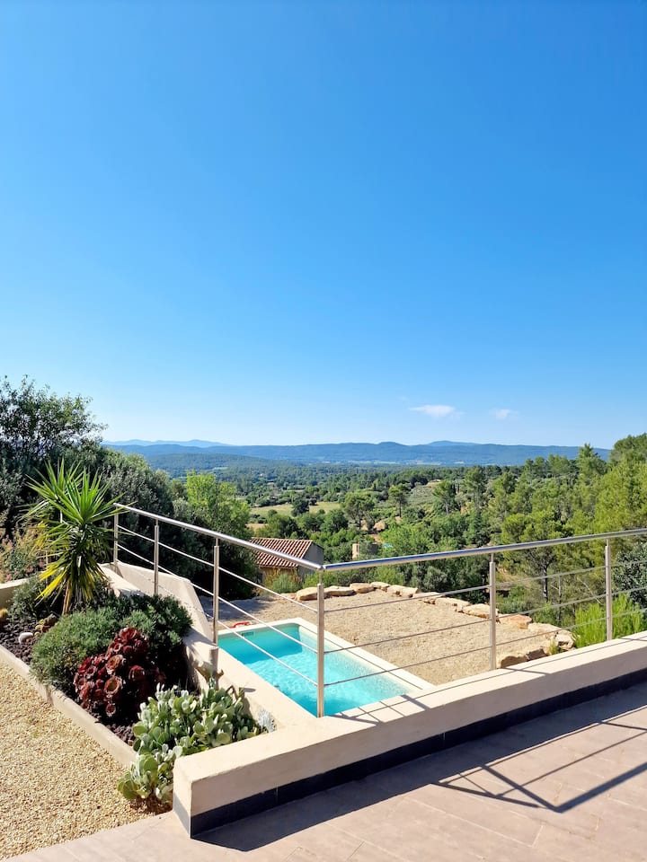 Le Belvédère : Vue éPoustouflante Au Calme Absolu - Sillans-la-Cascade