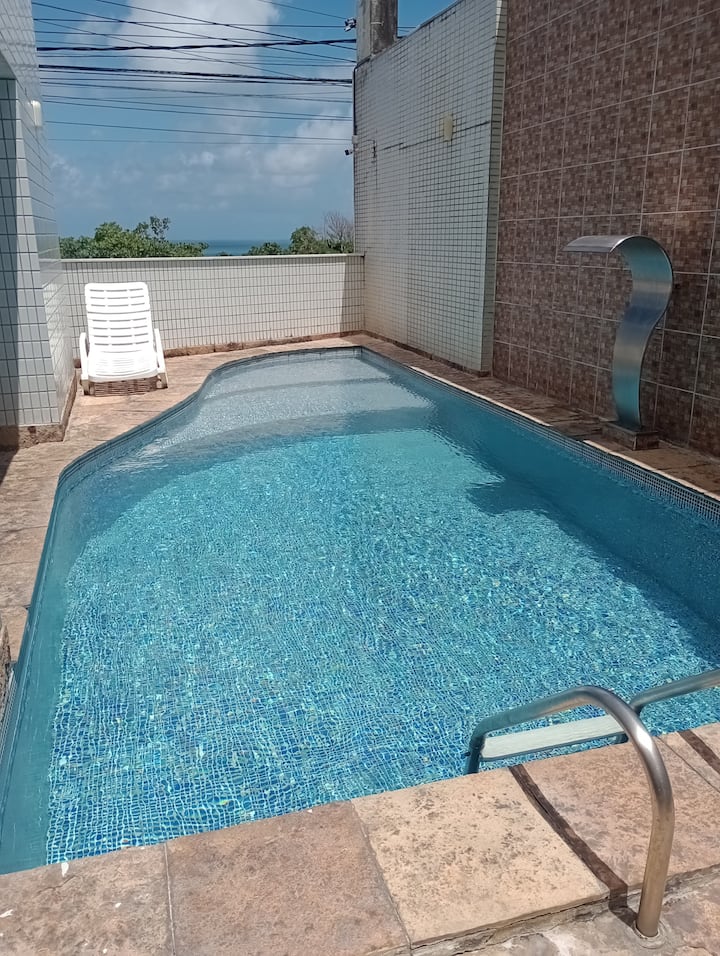 Flat Confortável Com Vista Mar. - Natal