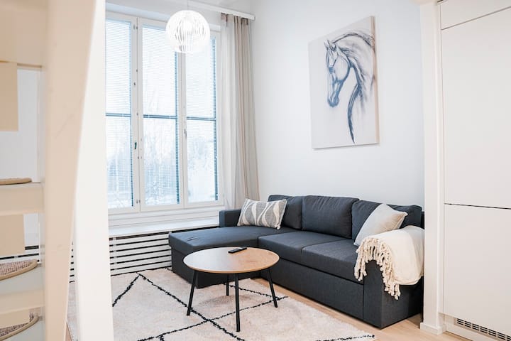 Stylish Loft In The Heart Of Oulu. - オウル