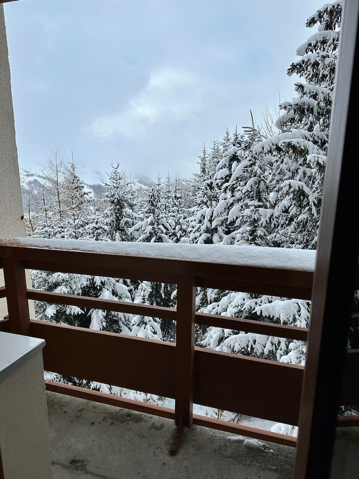 Les Menuires Appart Ski Aux Pieds 4 Personnes - Les Menuires