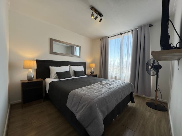 Dpto. Santiago Centro, Cómodo•espacioso Familiar. - Santiago