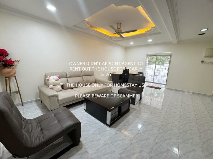 8 Pax Rawang Landed Cozy Homestay House Rp2 - スランゴル