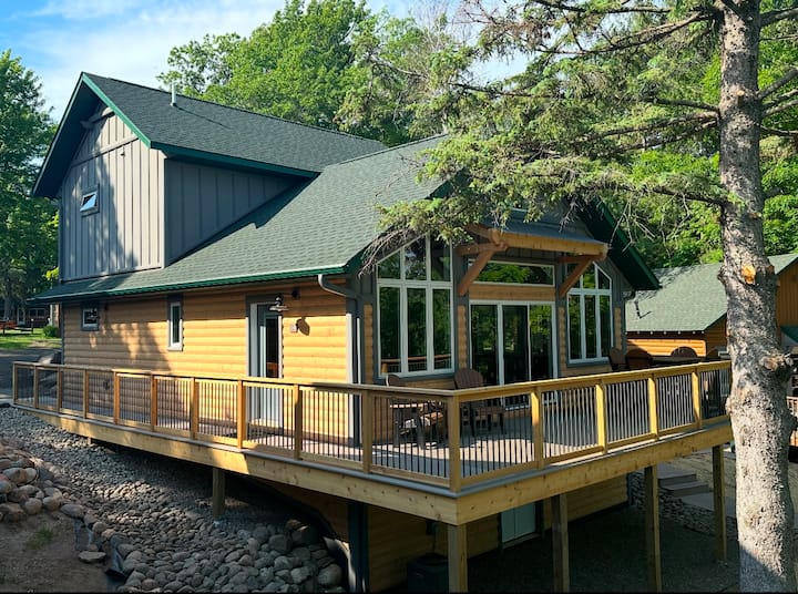Woodland Beach Resort Cabin - Black lake, Aitkin