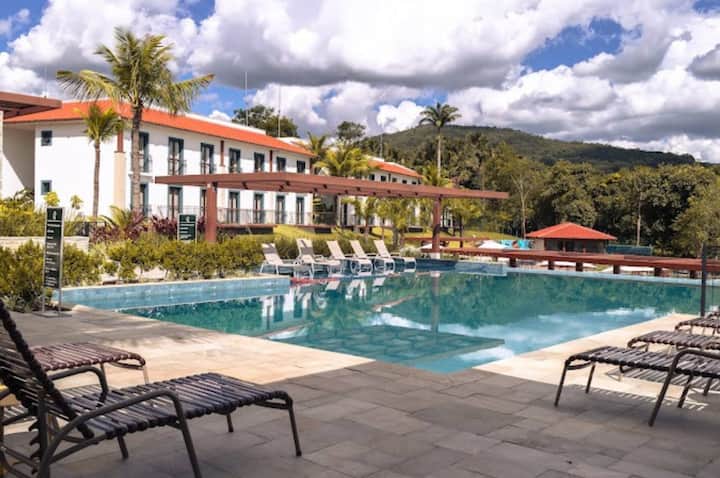 Apartamento Em Eco Resort Em Piri: Luxo & Natureza - Brazil