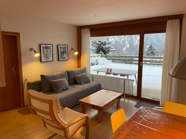 Modern Appartement Op Loopafstand Van De Piste. - Leysin