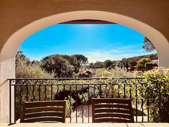 Appartement Vue Mer 6 Pers Les Restanques Grimaud - Grimaud