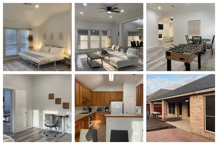 3 Car Garage ~ 4 Bedroom! ~ Wood Deck ~ Game Room! - Grand Prairie, TX