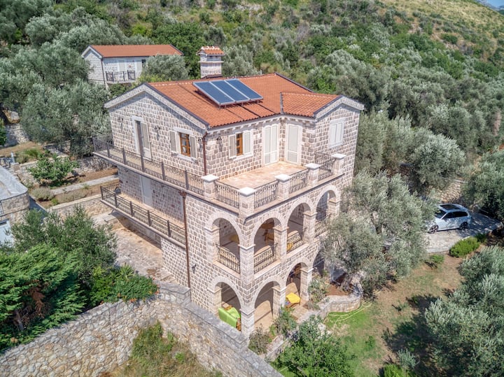 Spacious Villa Olive Grove With Private Pool - Monténégro