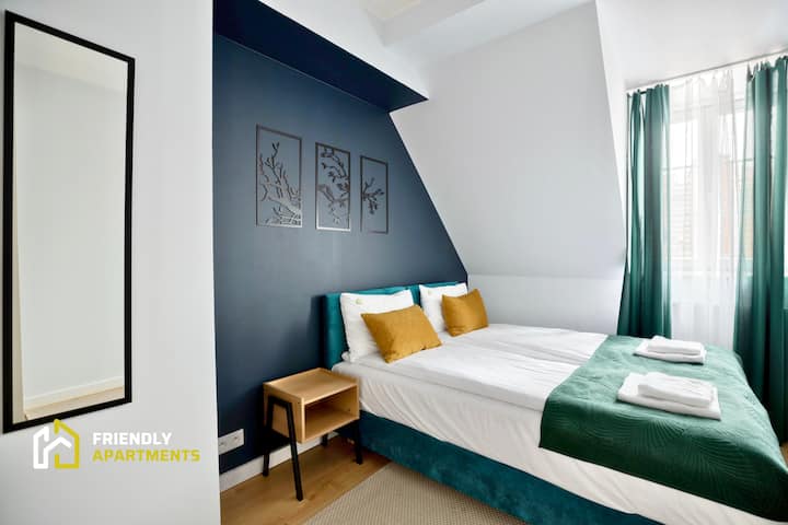Kramarska 2 | Apartament Deluxe - 2 Sypialnie -6os - Poznań