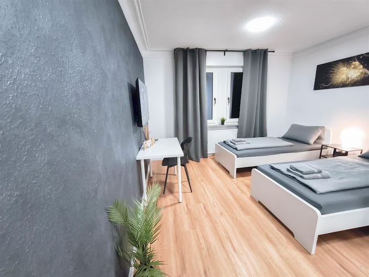 Alfa 4zimmer-apartment Stuttgart 8 P. Netflix Inet - Stuttgart