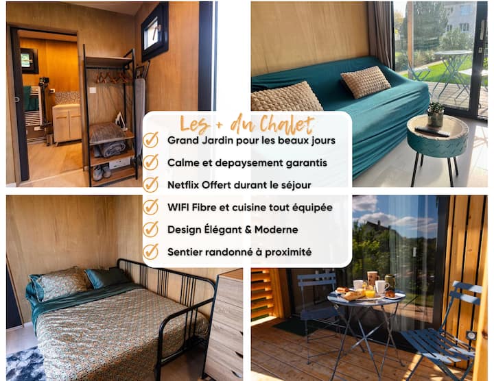 Chalet Appart Cosy Jardin, Proche Paris, 5mn Rer B - Palaiseau