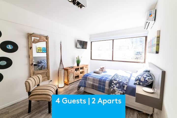 E7 E10 | 8 Guest Balcony Views - Buenos Aires