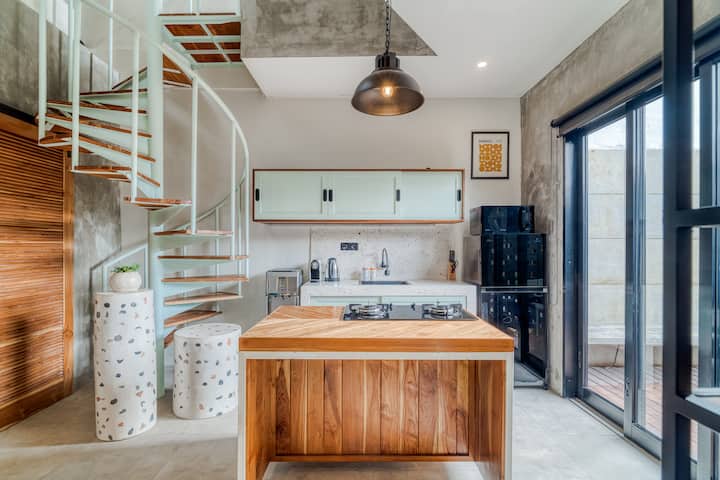 Tuju - Tuju Apartment : 1br Loft In Umalas. - Seminyak