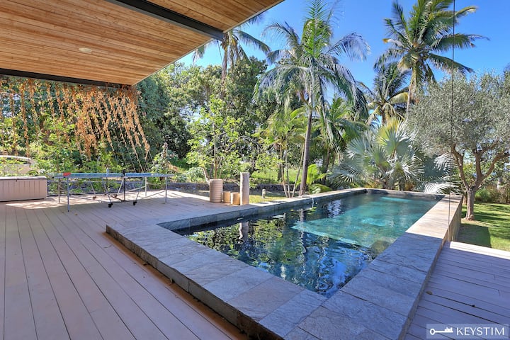 La Villa Matadie - Elégance, Calme Et Confort - Réunion