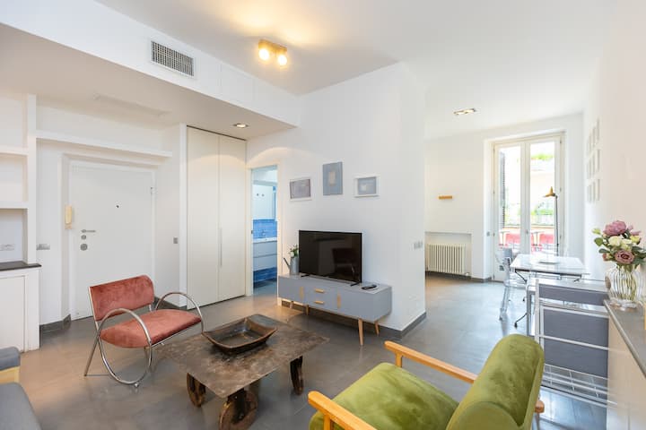 Rental In Rome A Terrace In The Heart Of Prati - Rome