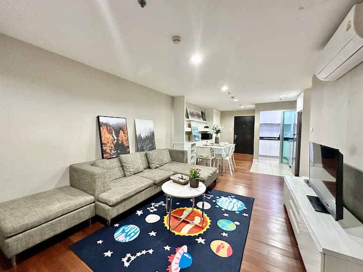 B19-new Rare 3bd Downtown, Jood Fair, Bangkok Cbd. - Bangkok