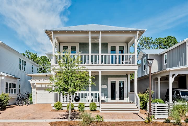 Pets Ok! In Naturewalk W Community Pools! 4 Bikes! - Seaside, FL