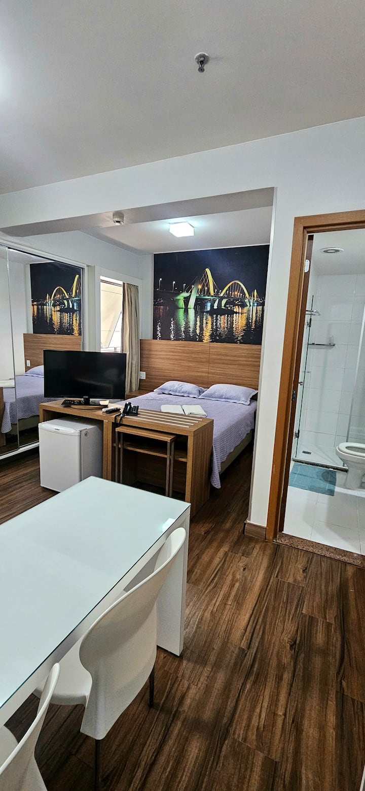 Lindo Flat Em Brasília - Hotel S4 - 7º Andar - Brasilia