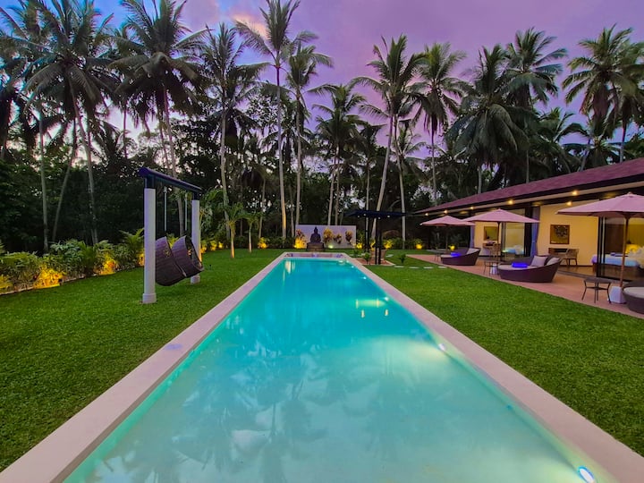 420m2 Stunning Peace Luxury Villa 6br Huge Garden - Bali