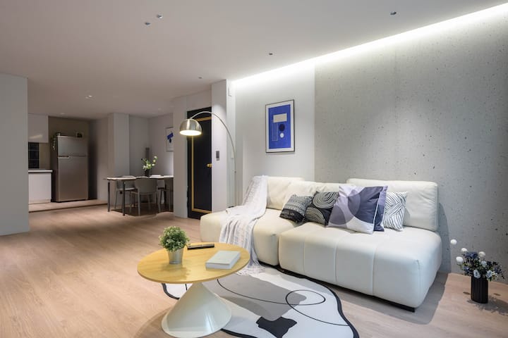 月租 3mins 忠孝復興站/北歐風三房二廳/陽台獨立門戶電梯大樓Diamondtower/sogo - Taipei