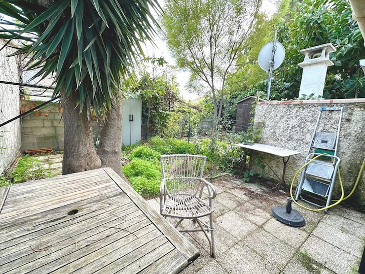 T1 Duplex, Jardin, Accès Plage - Borgo