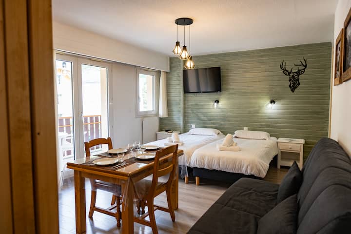 Studio 4 Personnes, Rénové - A41 - Brides-les-Bains