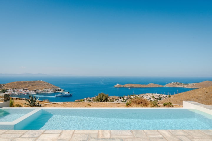 Sunset Heaven Villa On Kea - Kea