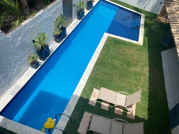 Casa Estilosa Vilas Do Atlântico 5 Min A Pé Do Mar - Lauro de Freitas