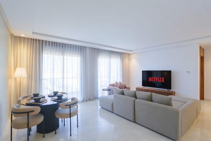 C091. Appartement éLégant Avec Vue Splendide - Casablanca