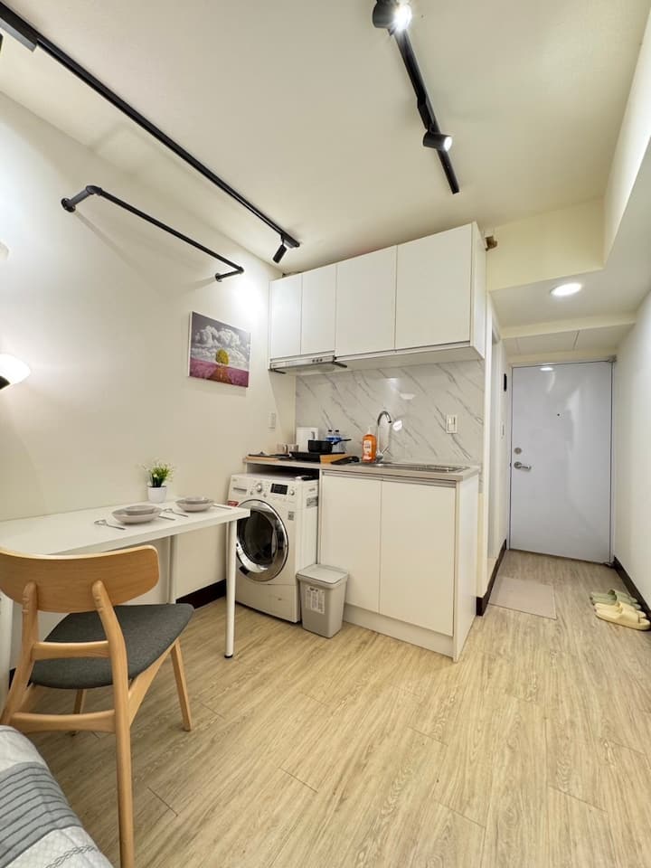 台北捷運|舒適套房|簡易廚房|조용하고 깨끗한 공간|適合長住|極上のスイート|高速網路|友善外國人 - 네이후 구