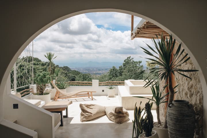 Tropical Rooftop At Aughi Home Bandung 2 Bedrooms - Bandung
