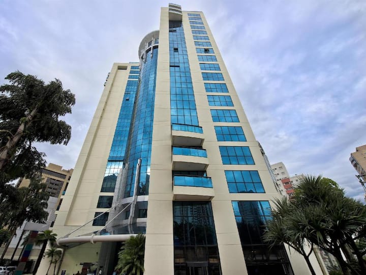 Flat Hotel Moema1 C/sacada -Ibirapuera Próx.metro - Moema