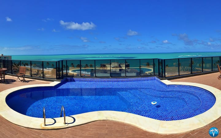 Apt | Port Ville 212 | Piscina Vista Panorâmica - Maceió
