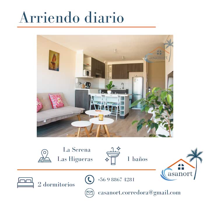 Arriendo Departamento Diario - La Serena
