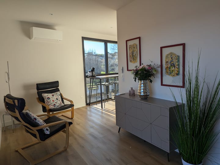 Top Confort, 2 Ch, Terrasse, Wifi Hd, Parking Ext - Riom