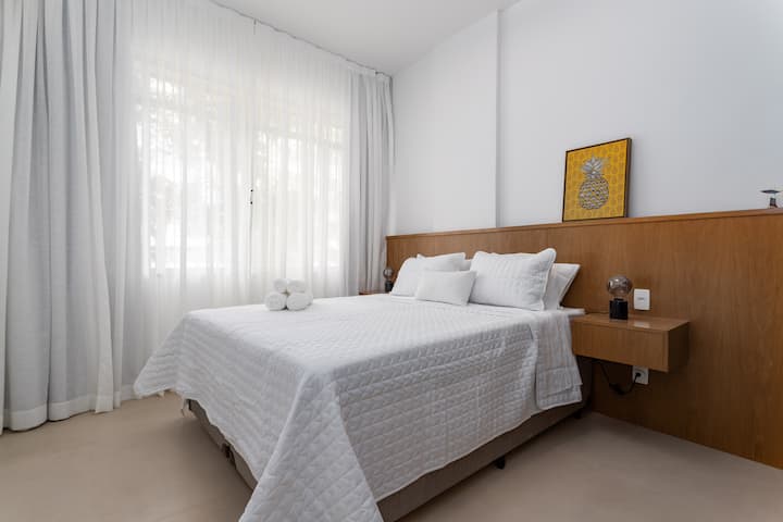 Curtaipanema: 1 Qt Entre A Lagoa E A Praia C/ Vaga - Ipanema